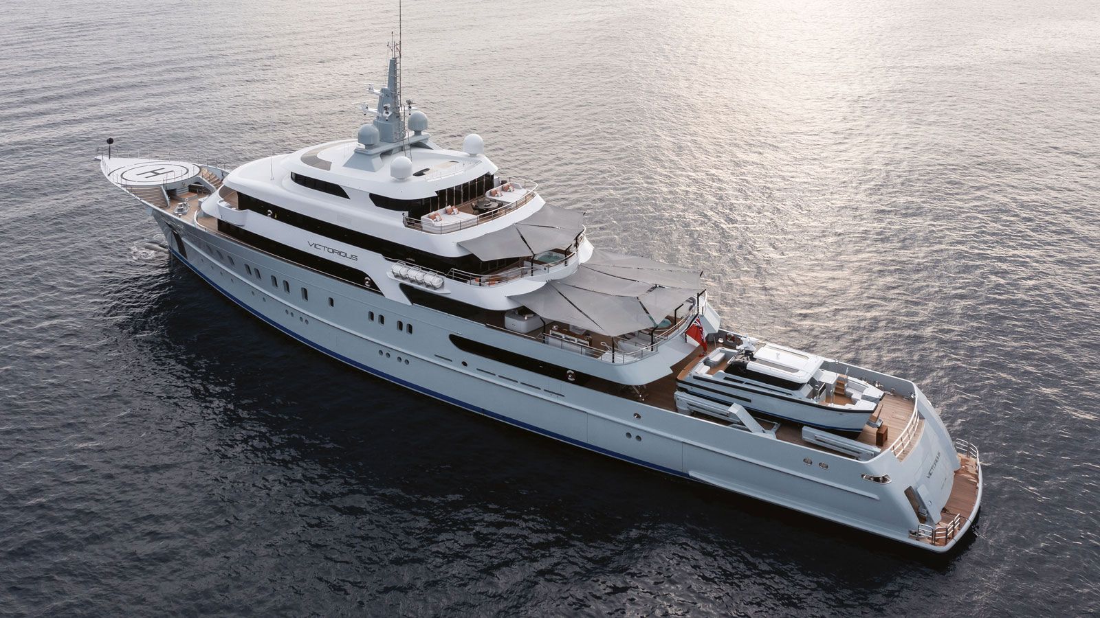 Victorious: On board the 85m yacht from AKYACHT